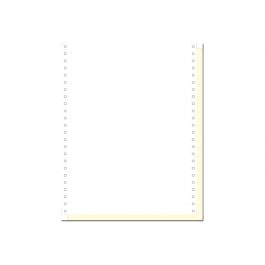 Exacompta - Papier listing blanc/jaune - 1000 feuilles 240 mm x 12 ...