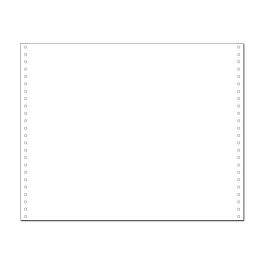 Exacompta - Papier listing blanc - 2000 feuilles 380 mm x 12" - bandes ...