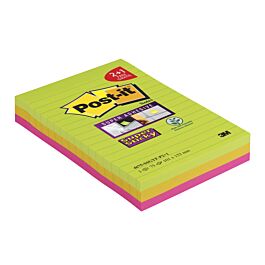 Post-it - 3 Blocs notes Super Sticky - grand format Pas Cher | Bureau ...